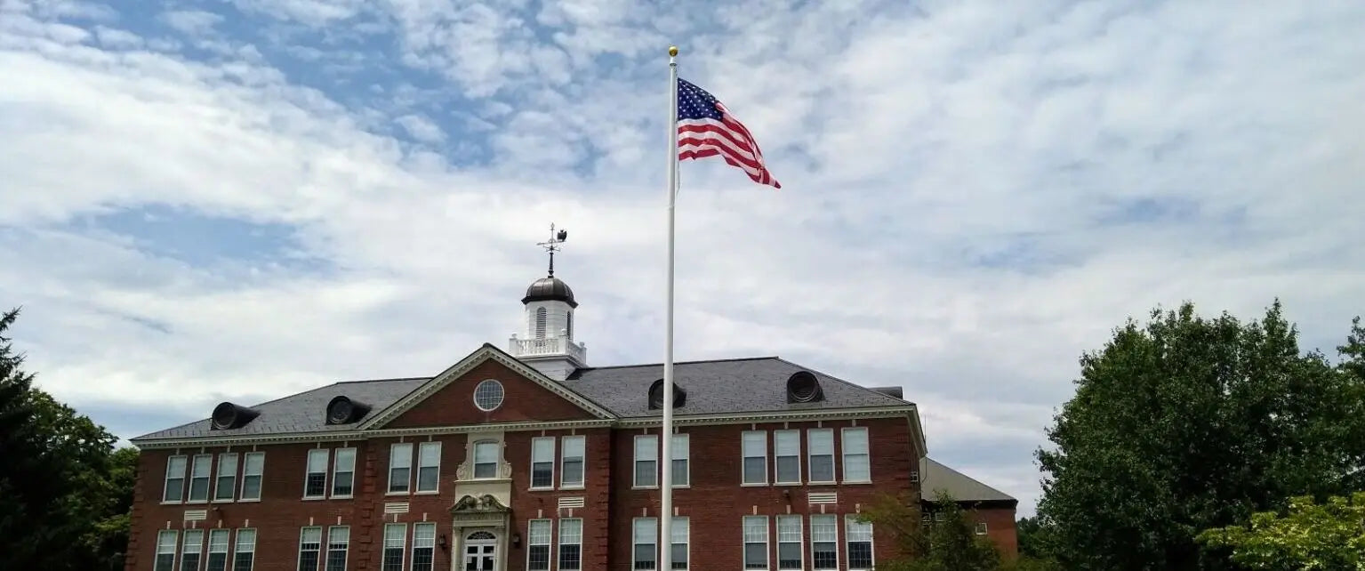 80 Ft Flagpole Designed for Commercial and Civic Displays – Federal ...