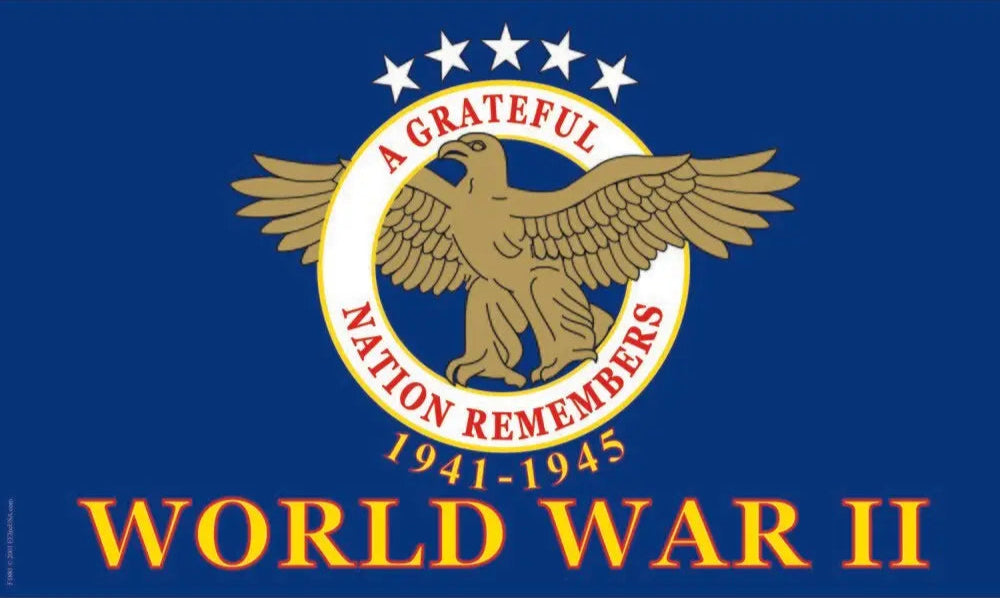 World War 2 Veterans Flag - Premium Quality Outdoor Nylon - Federal ...