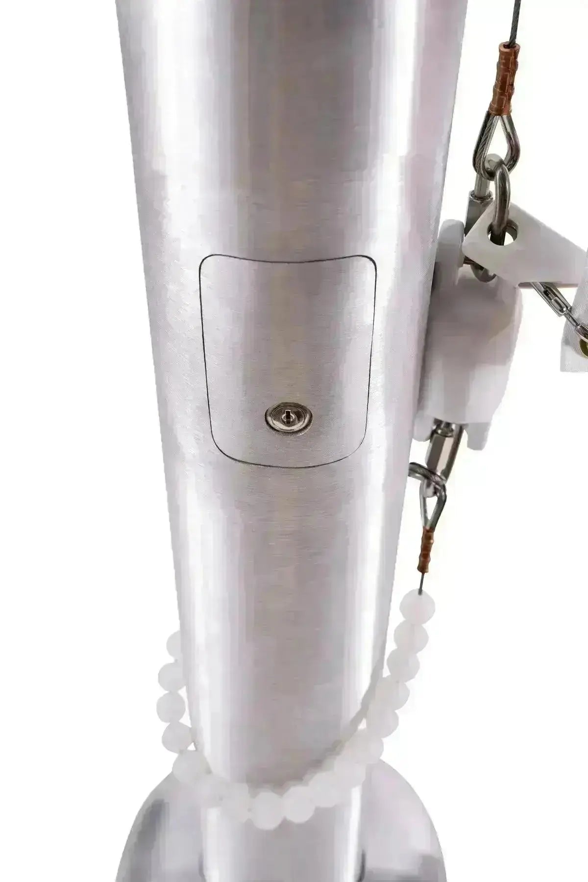 70 ft. Commercial Flagpole with Internal Cable Halyard, Rated At 139 m ...