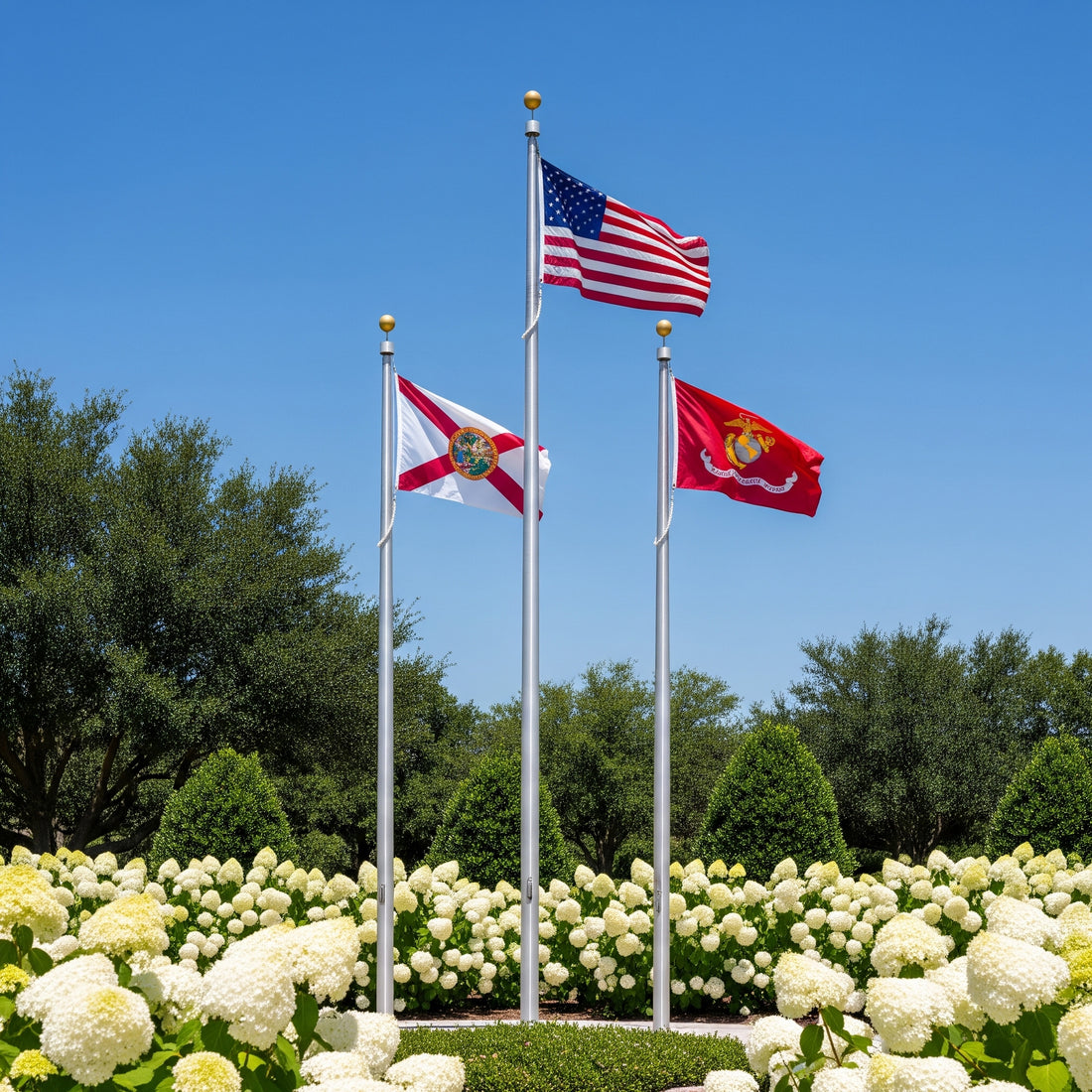 Commercial Flagpoles - Made in USA - Lifetime Shaft Warranty – Federal ...