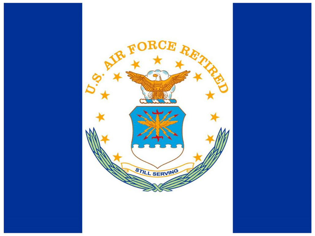 United States Air Force Retirement Flag | Federal Flags, LLC