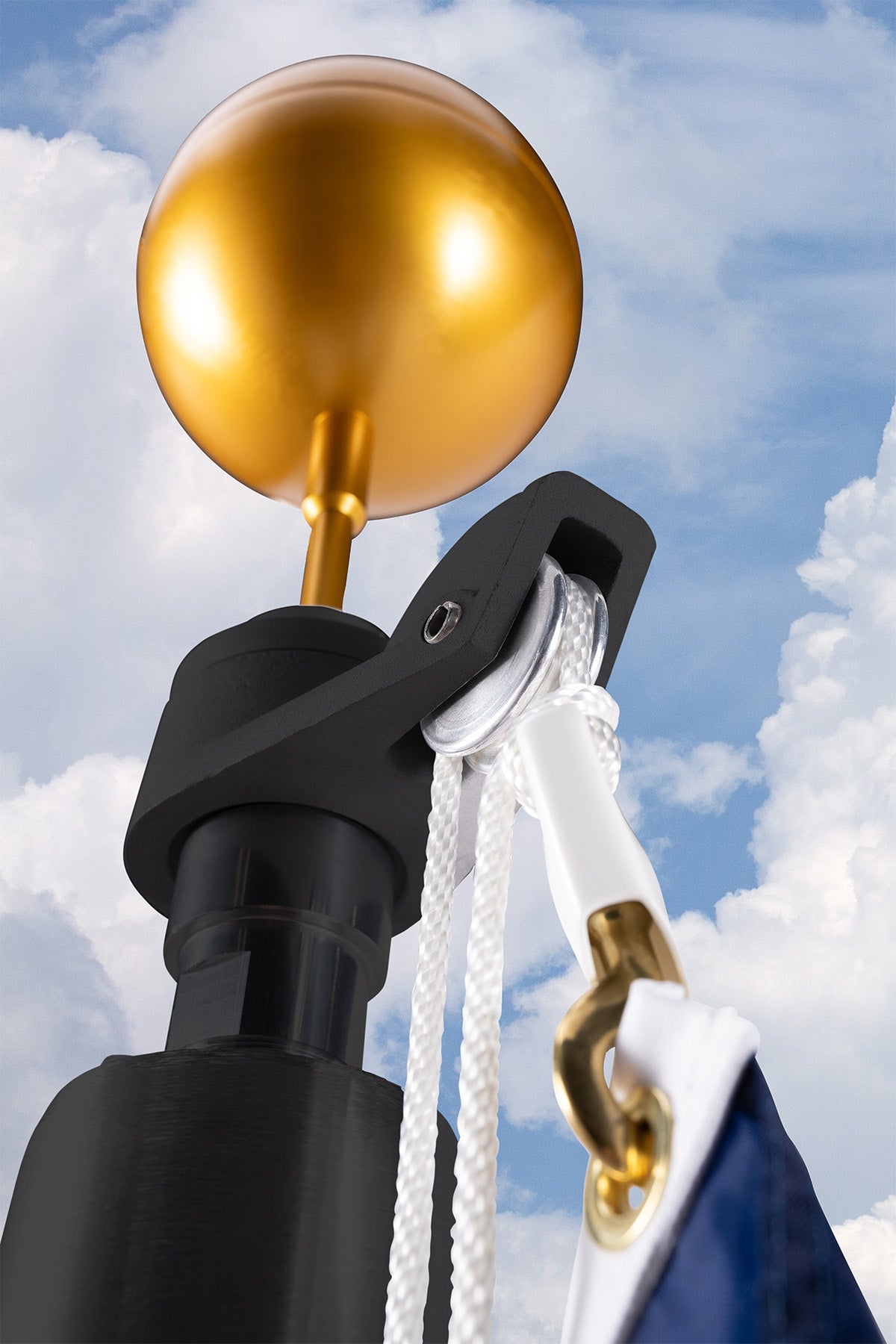 15ft Commercial Flagpole | Strong Aluminum Flag Poles – Federal Flags, LLC