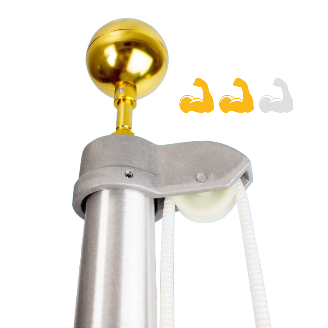 Home Flagpole for Windy Areas – Heavy-Duty and Reliable – Federal Flags ...