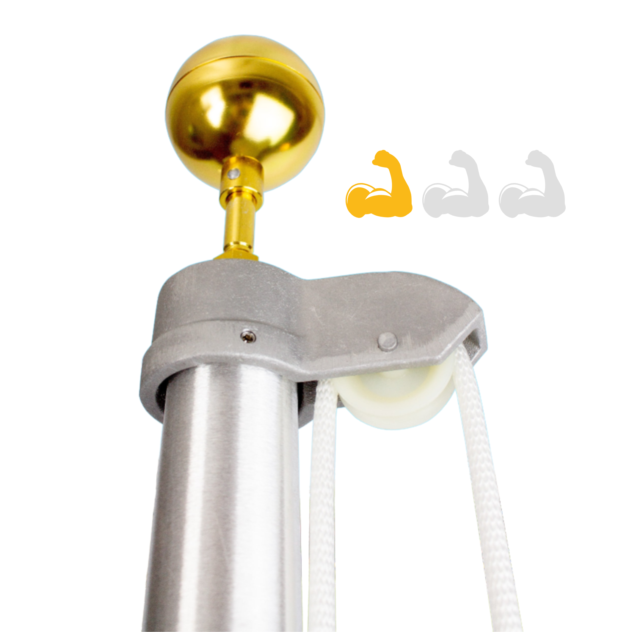 Home Flagpole – Designed for Everyday Use and Easy to Install – Federal Flags, LLC