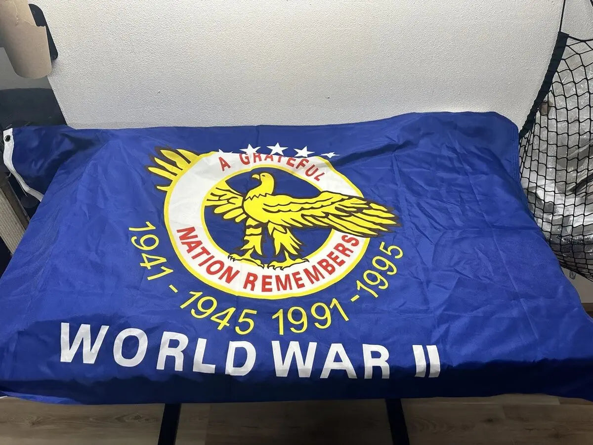 World War 2 Veterans Flag - Premium Quality Outdoor Nylon - Federal ...