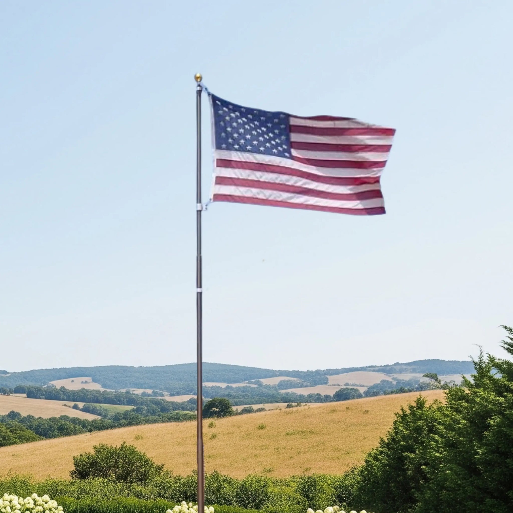 Telescoping Flagpole Kit - Top-Rated Quality - Made In USA – Federal ...