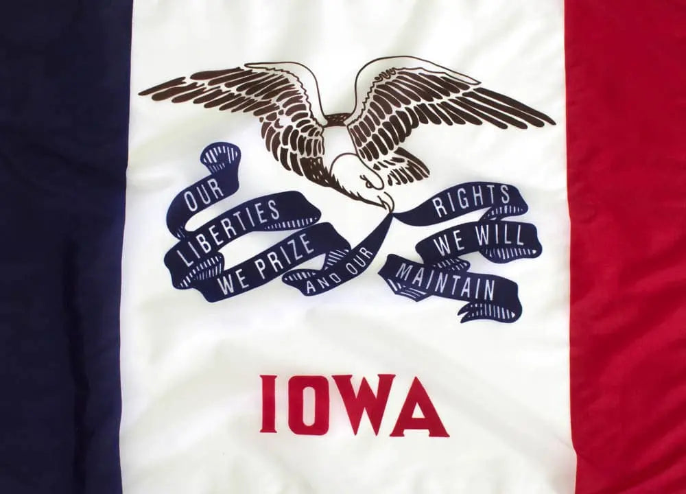 State of Iowa Flag - Official Design and Specifications - Outdoor Nylo