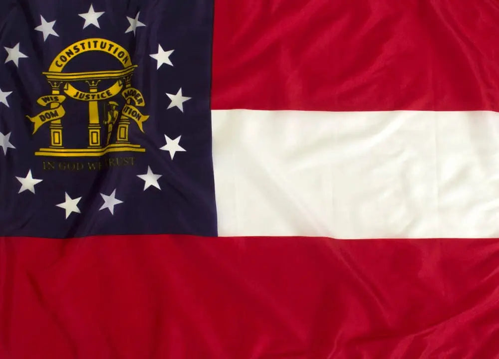 State of Georgia Flag - Official Design and Specifications - Outdoor ...