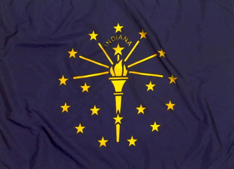 State of Indiana Flag - Official Design and Specifications - Outdoor N