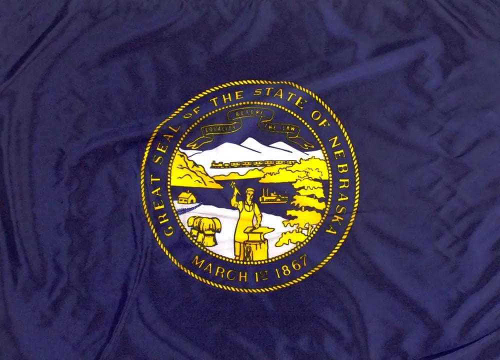 State of Nebraska Flag - Official Design and Specifications - Outdoor