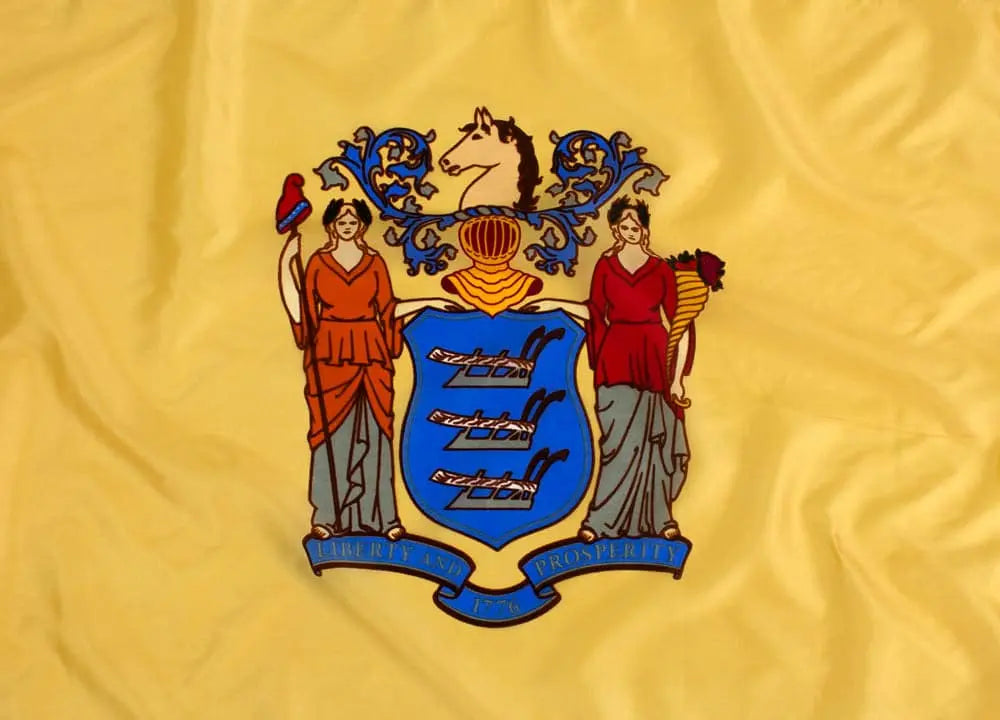 State of New Jersey Flag - Official Design and Specifications ...