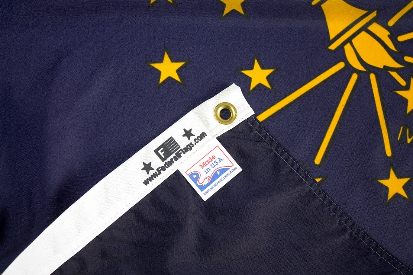 State of Indiana Flag - Official Design and Specifications - Outdoor ...
